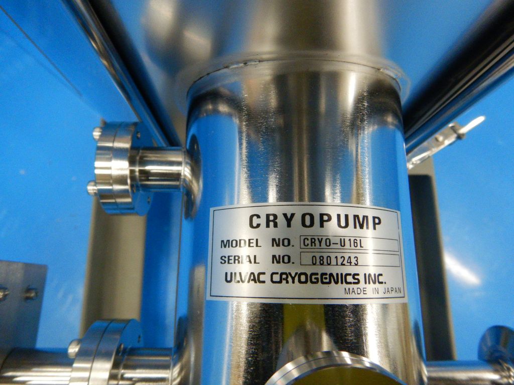 CRYO PUMP / CRYO-U16L / ULVAC|Used product list|Hightec Systems has a ...