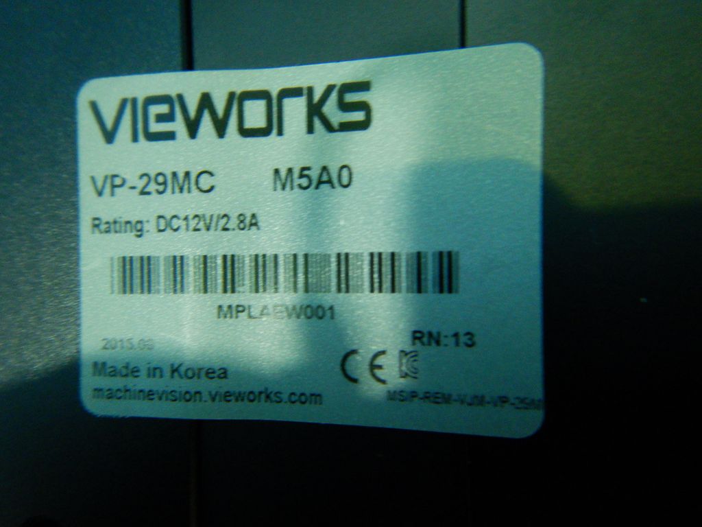 C-MOS DIGITAL CAMERA / VP-29MC / ﾋﾞｭｰﾜｰｸｽ|中古製品一覧|幅広い中古製品を取り揃えているのはハイテック・システムズ